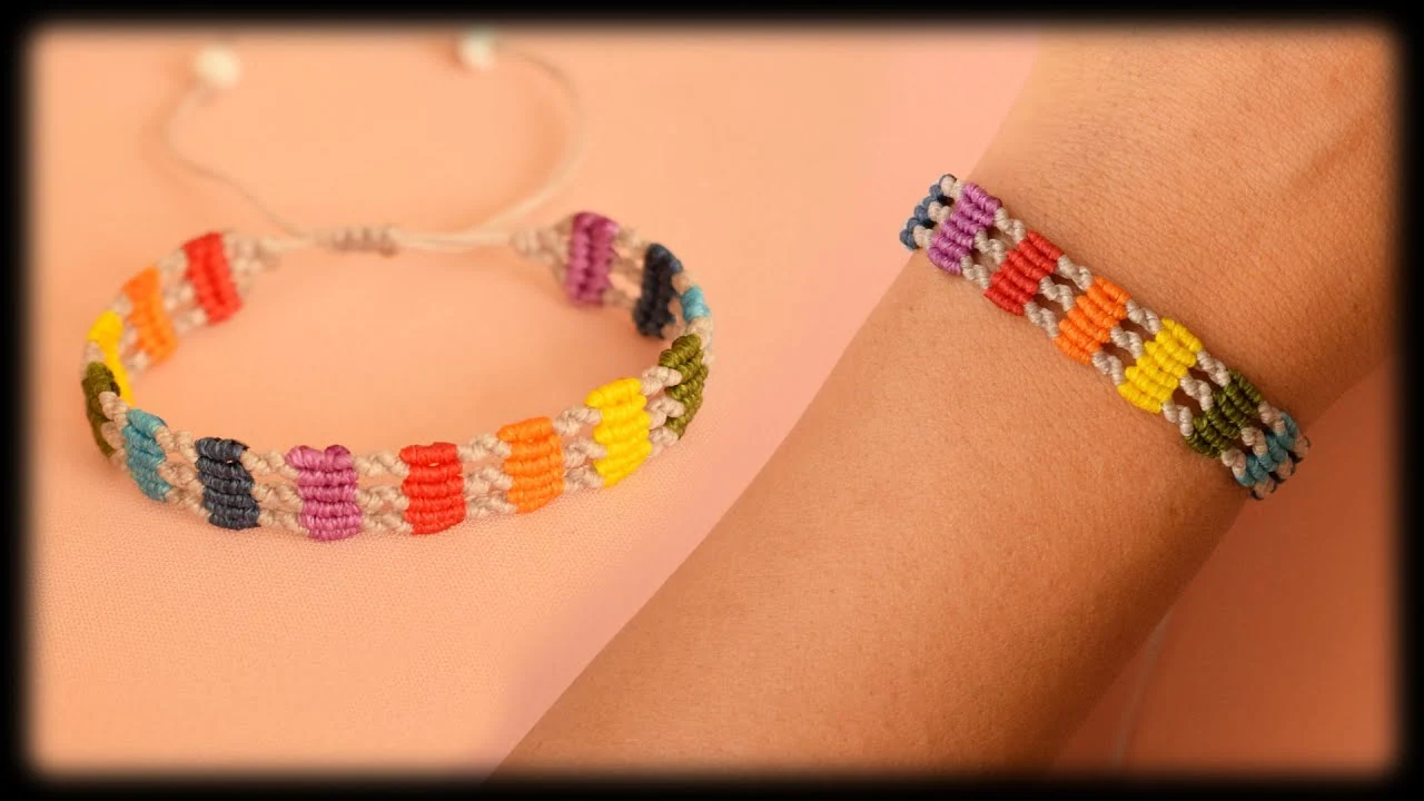 12 Macrame Bracelet Tutorials + Videos