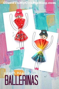 16 Fabulous Ballerina Crafts for Budding Ballet Dancers