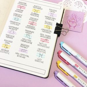 Pastel Eye Candy {Bullet Journal Inspiration}