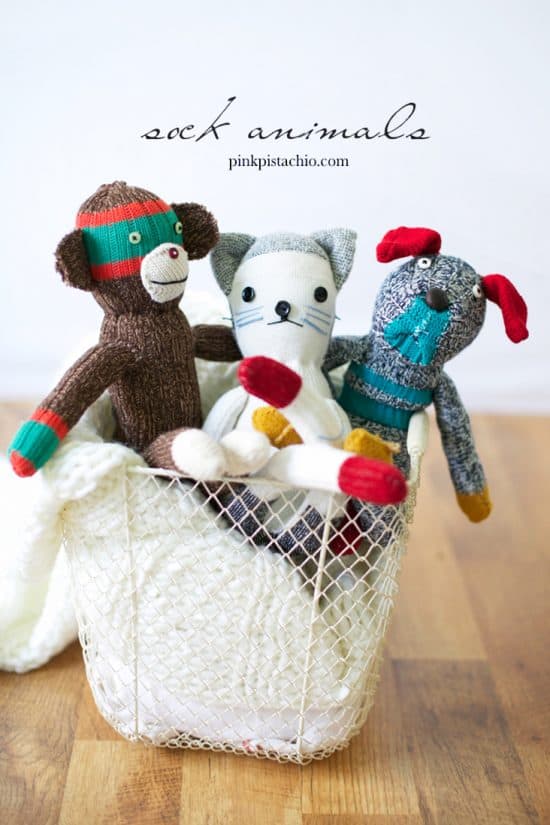 36 Easy DIY Sock Plushies and Animals You'll Want to Make this Weekend